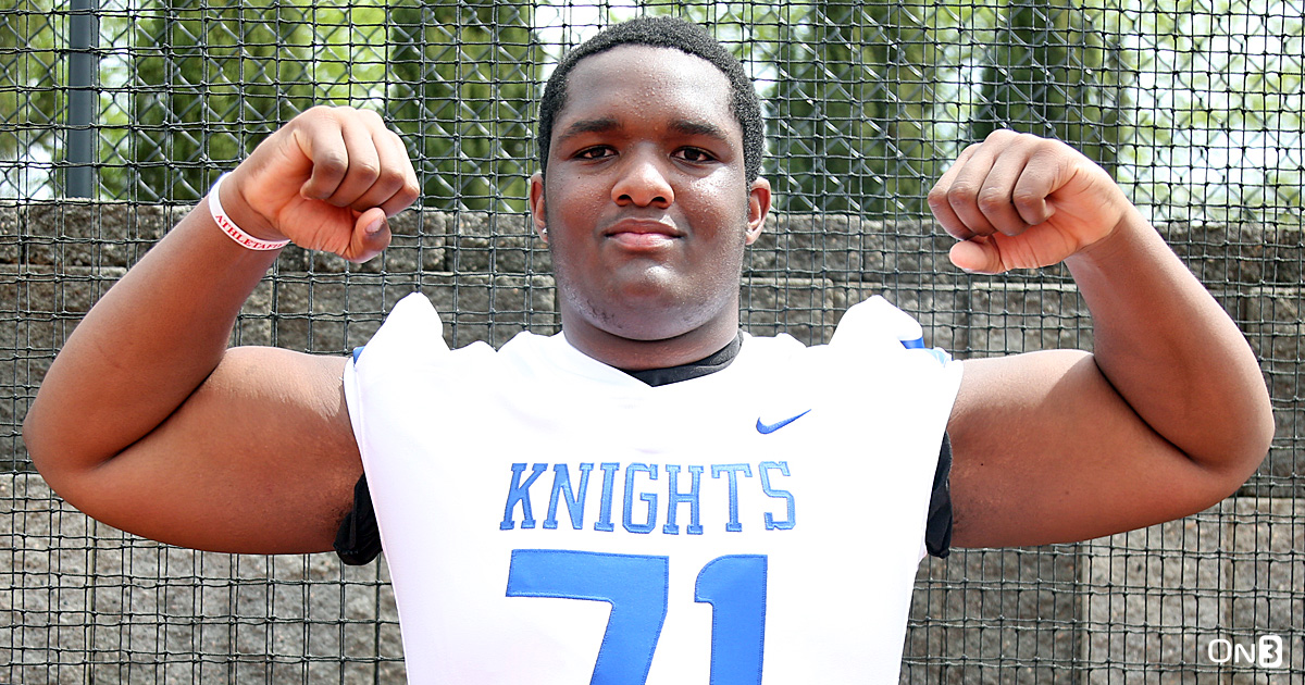 2024 4-star OT Daniel Calhoun announces visit to Alabama - On3