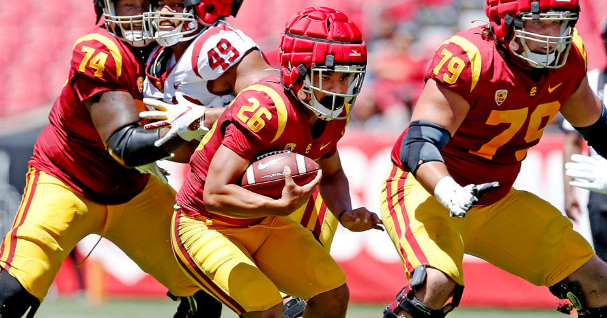 Travis Dye discusses what he saw from USC defense throughout spring ...