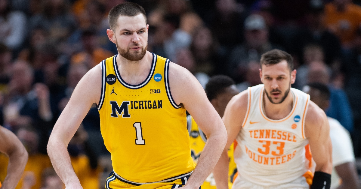 Michigan center Hunter Dickinson reveals plans for next season - On3