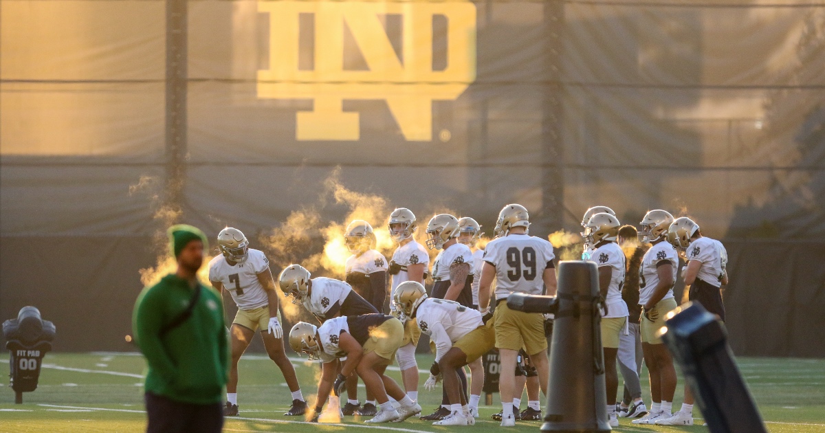 Gallery: Top photos from Notre Dame spring practice