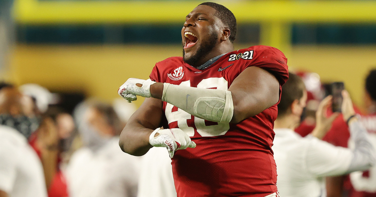Phidarian Mathis on being named permanent Alabama captain in 2021