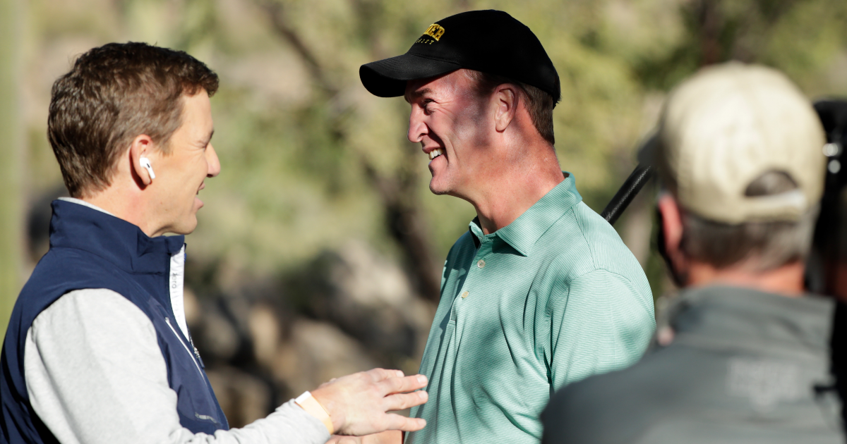 LOOK: Peyton and Eli Manning spend day at Notre Dame - On3