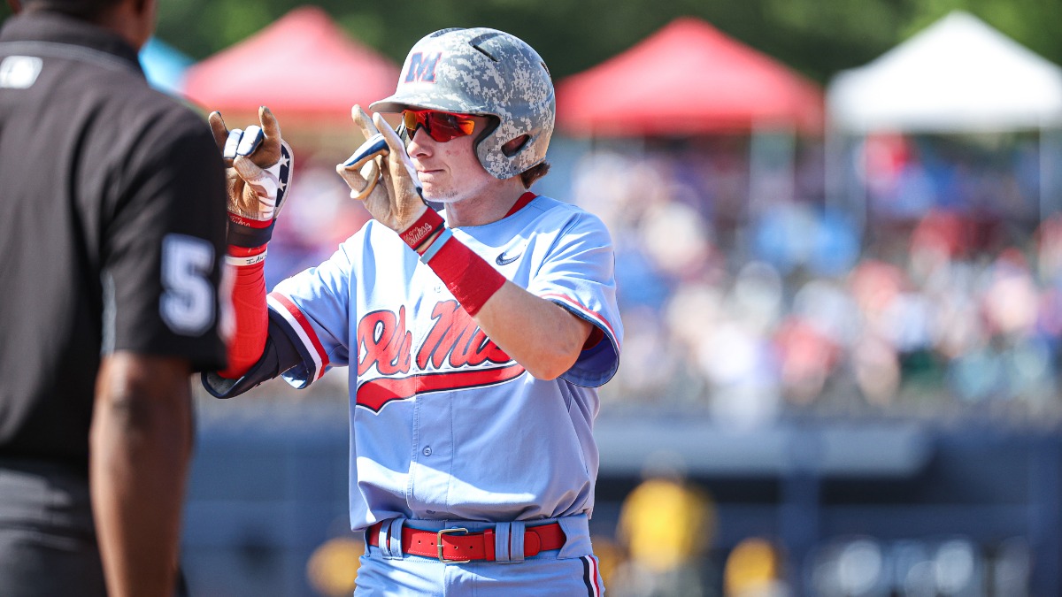 Kevin Graham helped Ole Miss sweep Missouri. Watch for yourself.