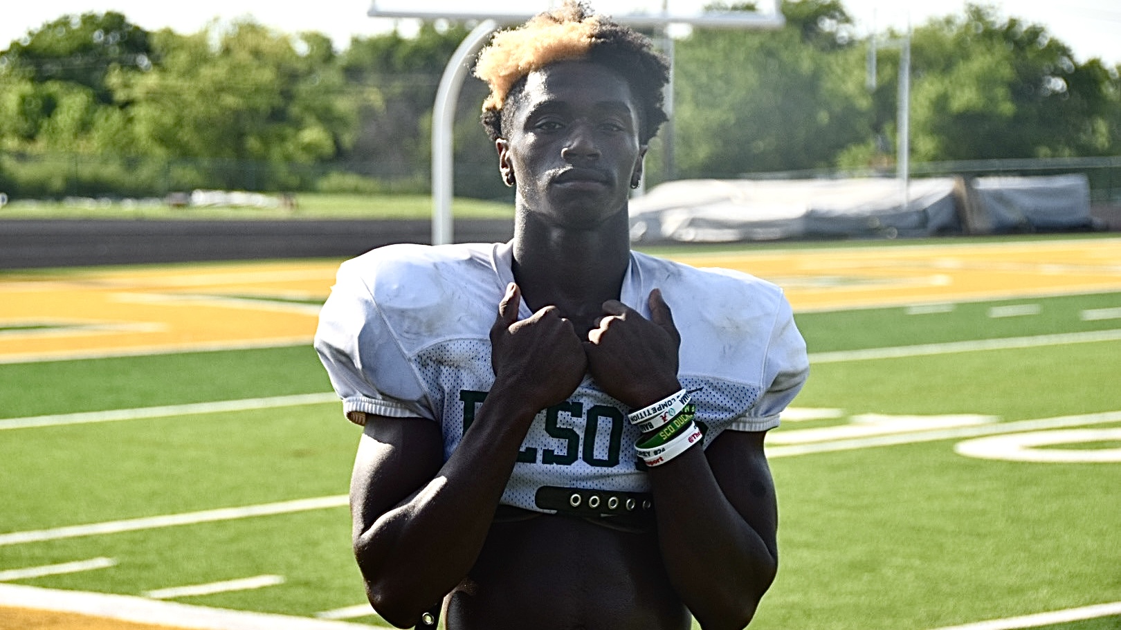 Top 100 WR Johntay Cook talks Michigan, relationship with Bellamy