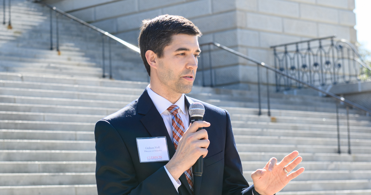 Clemson AD Graham Neff breaks down when to upgrade facilities