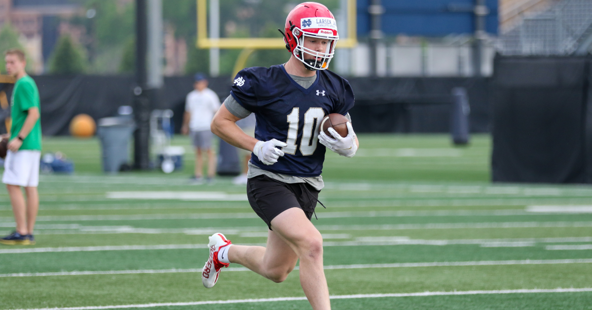 Notre Dame visit No. 4 a big success for 2024 TE Jack Larsen