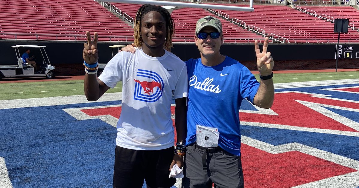 2023 WR Marquis Johnson adds SMU offer as his recruitment explodes