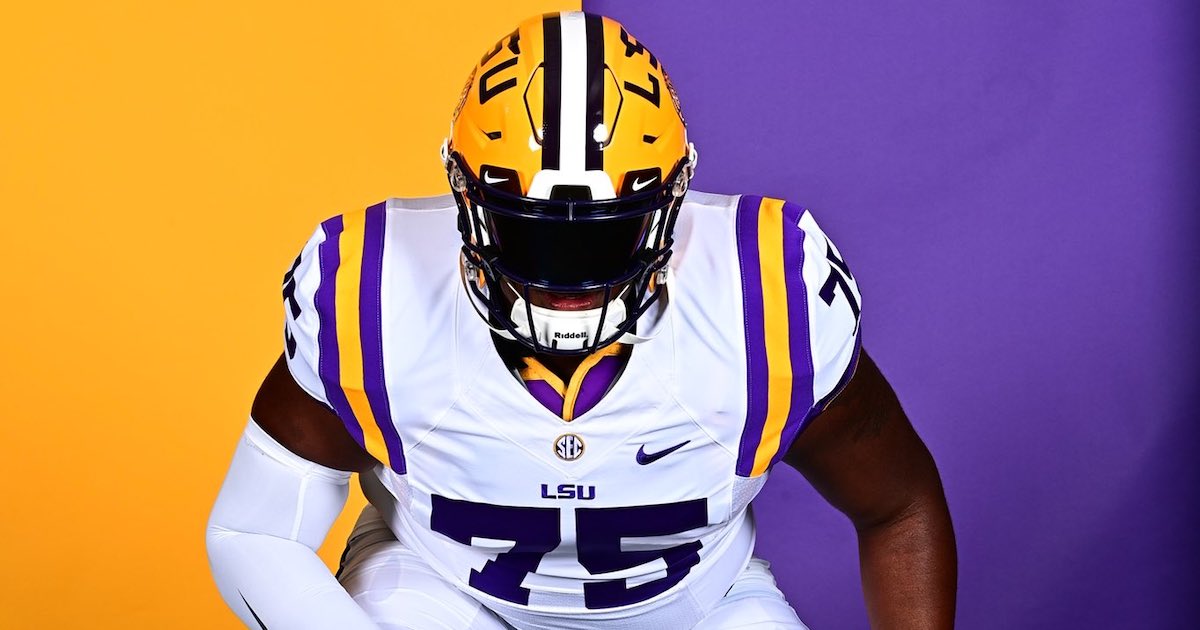 LSU makes big move 4-star OL Cayden Green after official visit - On3