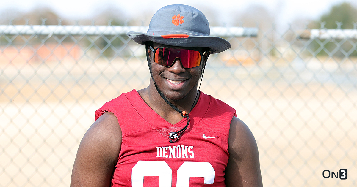 4-Star DL Vic Burley knew it was Clemson a year ago - On3