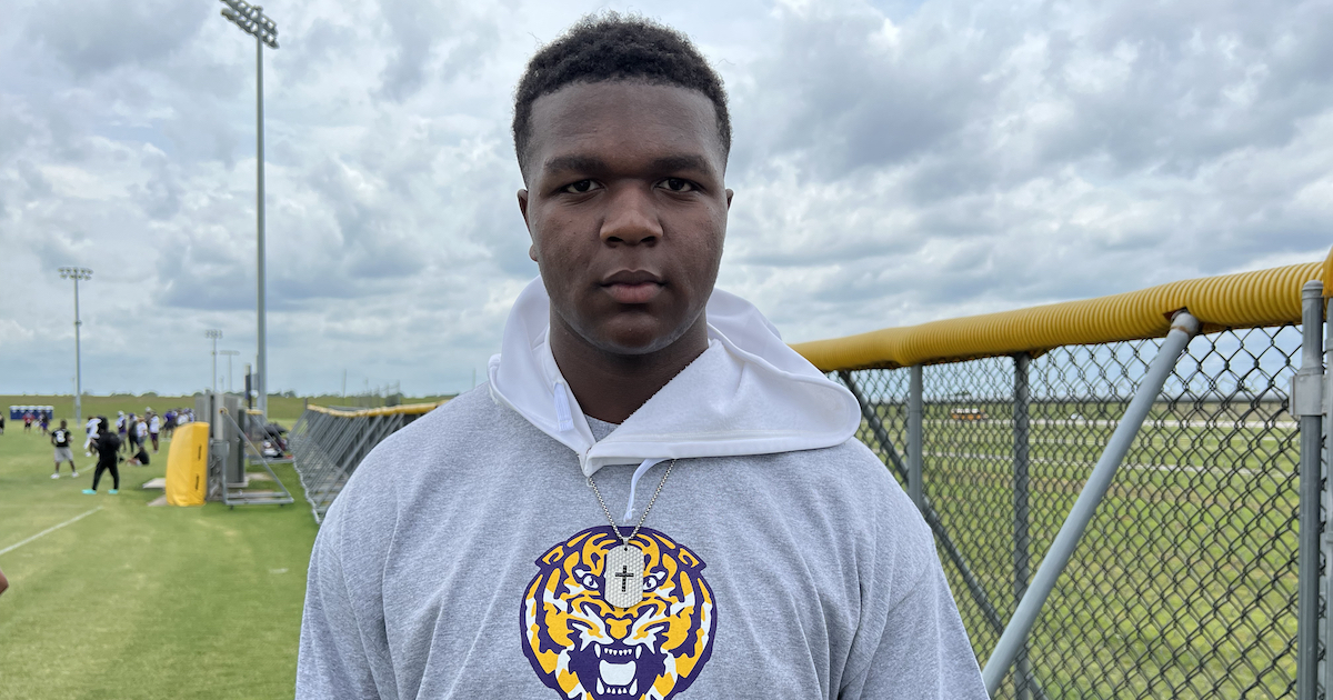 2026 DL Jahkeem Stewart recaps LSU camp with Jamar Cain - On3