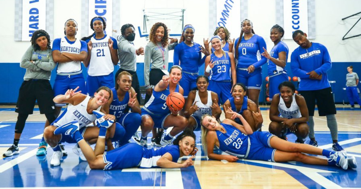 LOOK: Sights and sounds from the first Kentucky WBB practice - On3