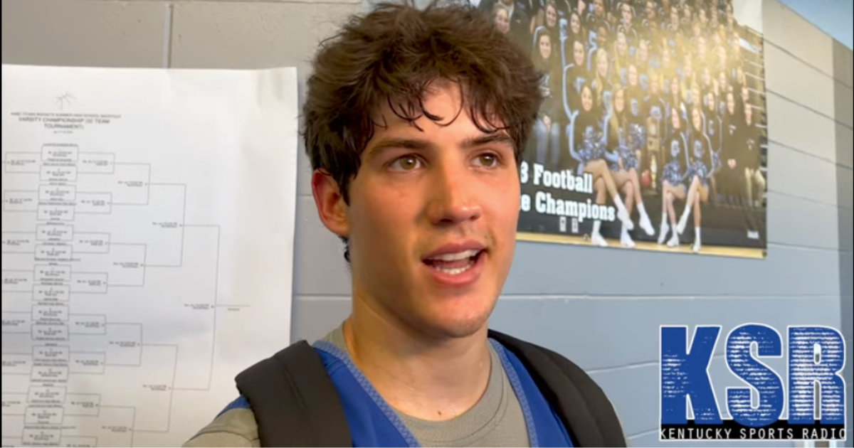 Kentucky commit Reed Sheppard provides an update on his offseason