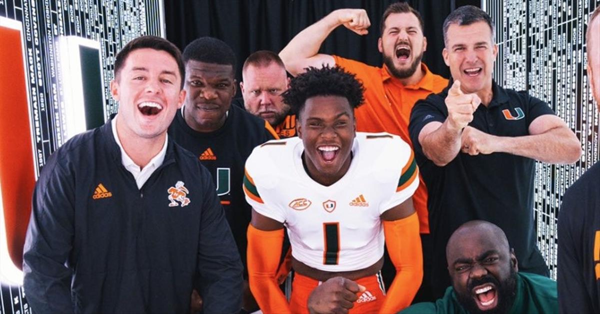 Miami was recruit's 1st offer, and now he's a signee