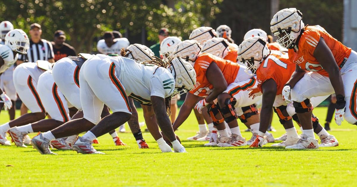 Depth chart notes and player news: Inside the Miami Hurricanes media ...