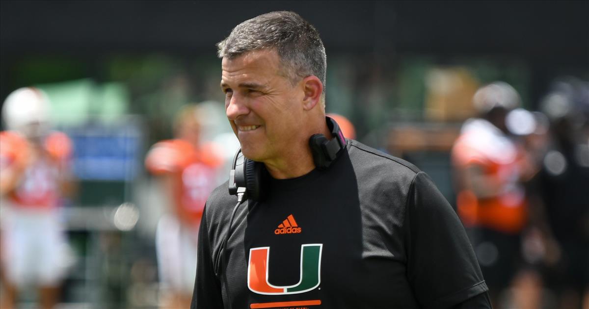 Miami Hurricanes coach Mario Cristobal shares Monday take