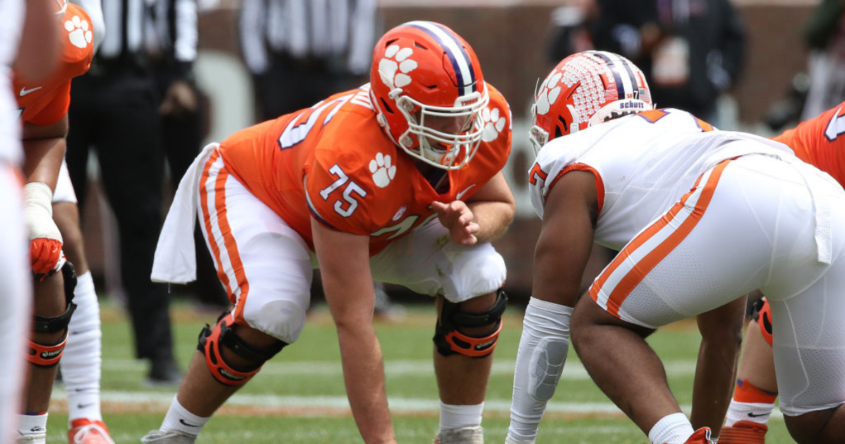 Clemson football: Countdown to Tigers kickoff - No. 75 Mitch Hyatt