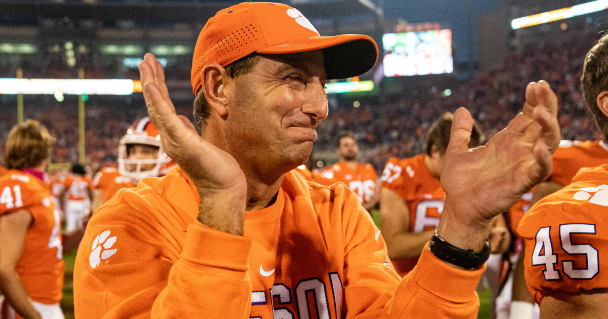 Dabo Swinney contract includes larger buyout for Alabama - On3
