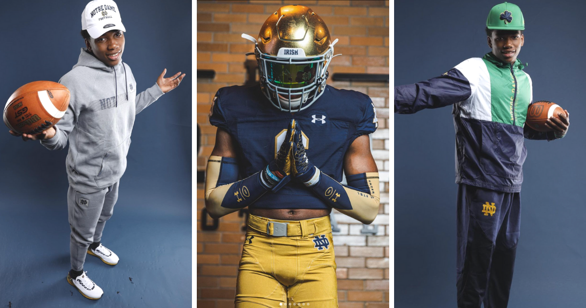 Notre Dame lands commitment from four-star cornerback Christian Gray