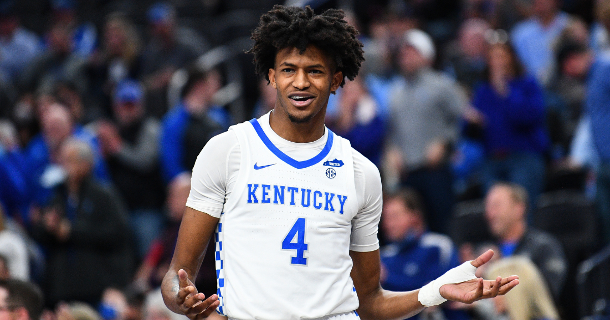 Daimion Collins reacts to Kentucky's success in the NBA Draft - On3