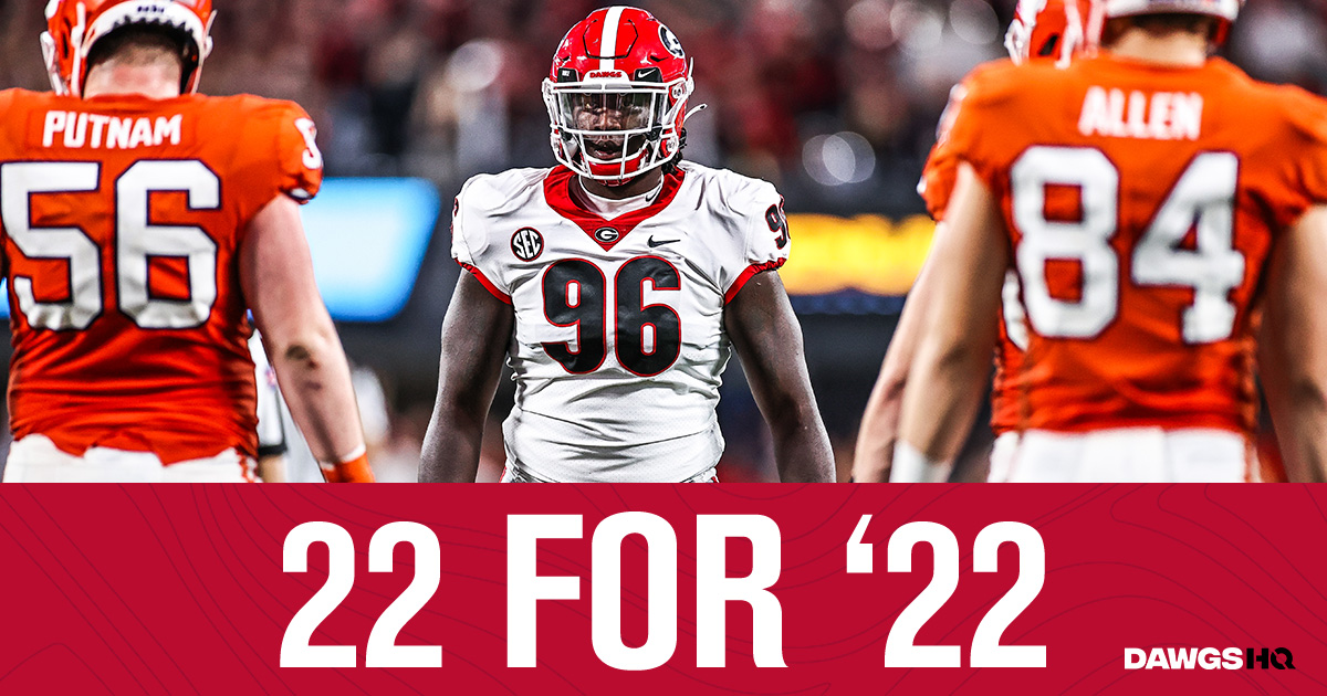 Georgia Bulldogs 22 for '22: Zion Logue (No. 15)