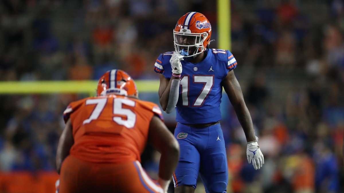 Scooby Williams starting for Gators in place of LB Ventrell Miller