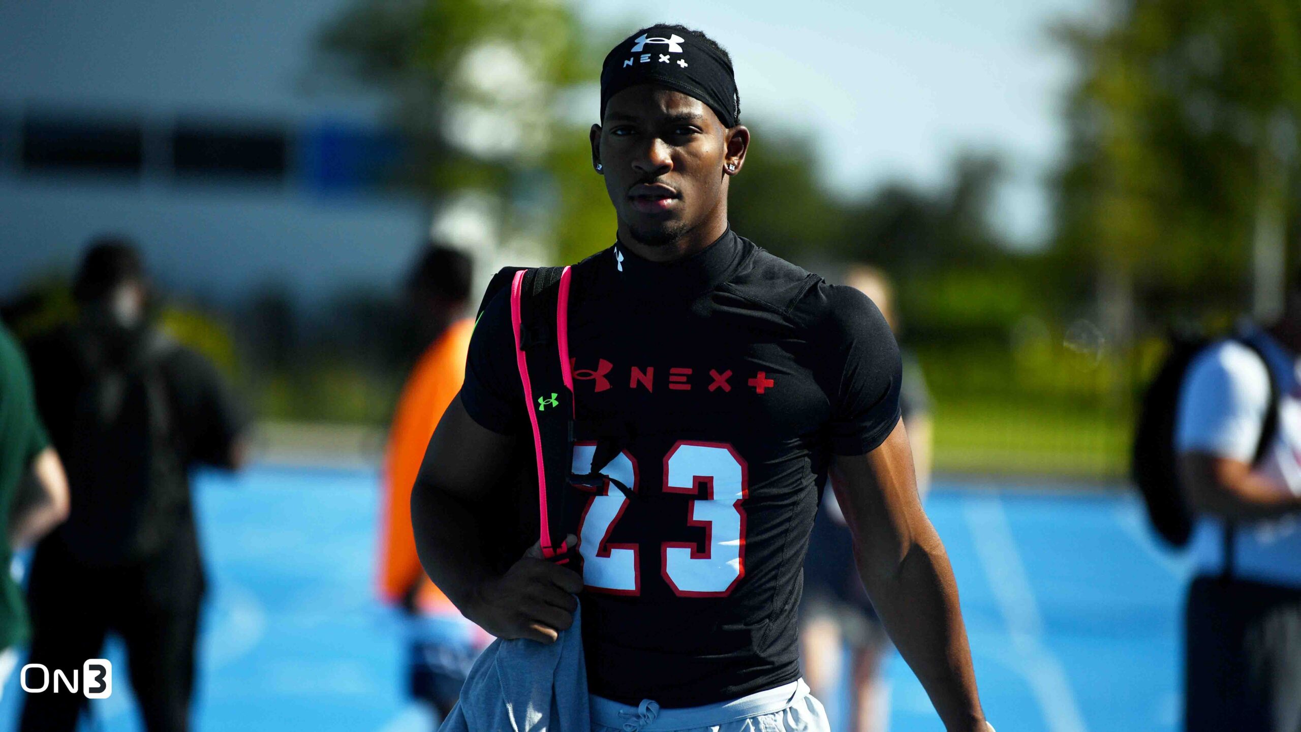 WATCH: Notre Dame 4-star WR commit Braylon James reels in long ...