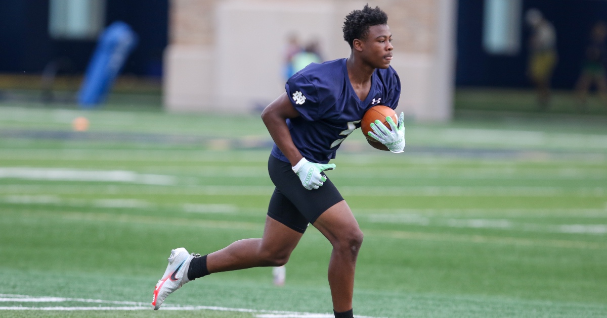 Why a June visit to Notre Dame was a major success for 2025 WR Koby Howard