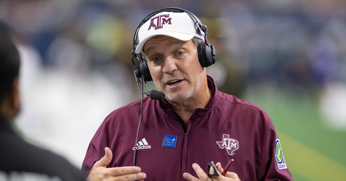 Jimbo Fisher reacts to 'Wild Wild West' after offseason SEC quarterback ...