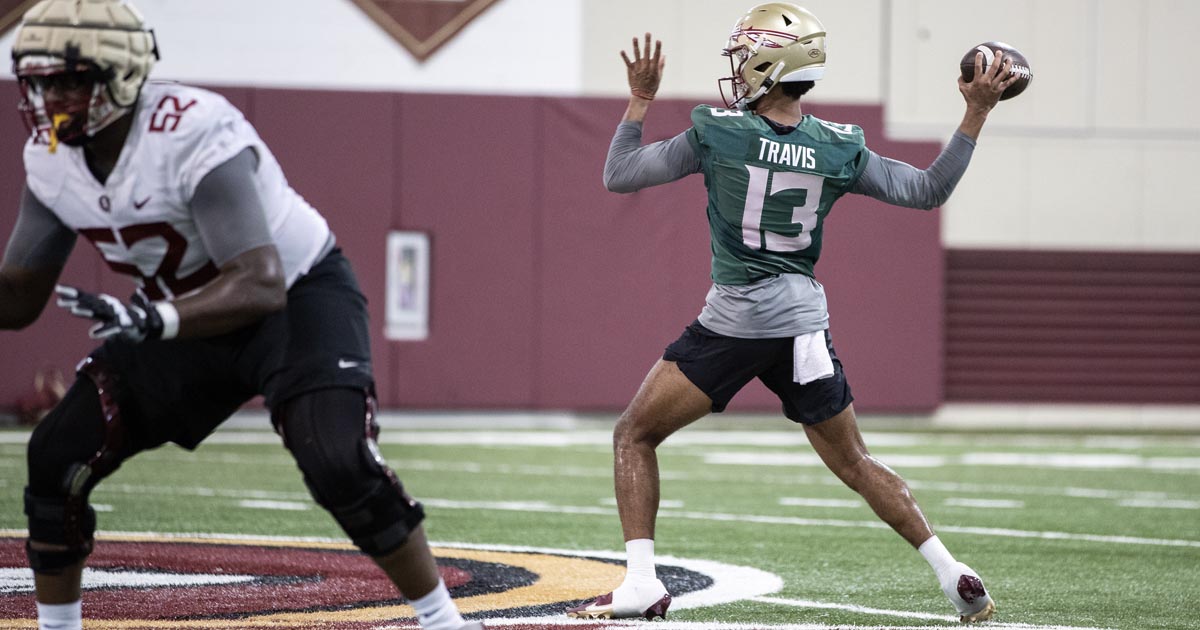 Mycah Pittman: FSU quarterback Jordan Travis is ‘second to none’ - On3