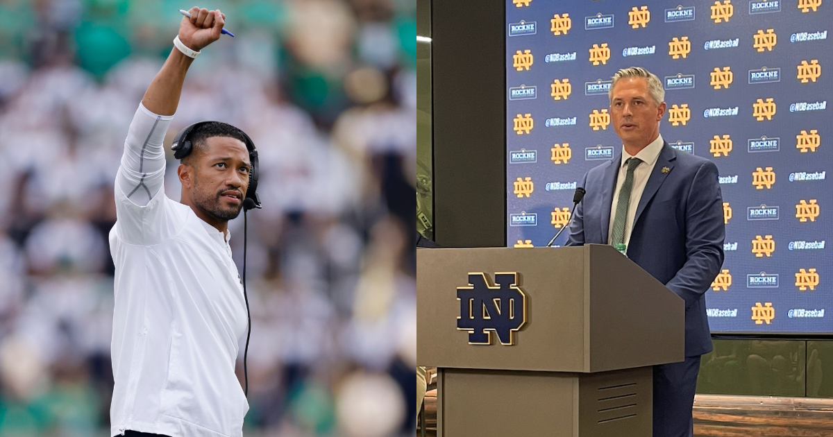 Why Marcus Freeman, Shawn Stiffler had similar Notre Dame introductory ...