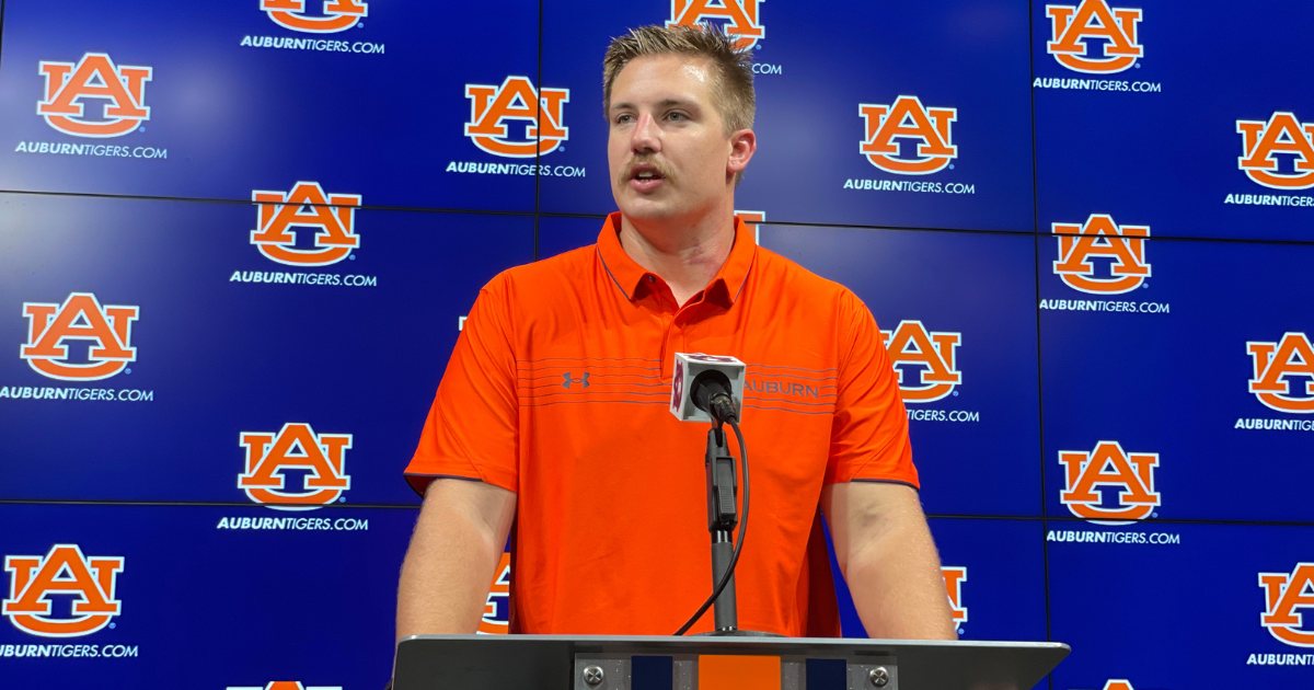 Austin Troxell, Auburn offensive line 'confident' entering fall camp