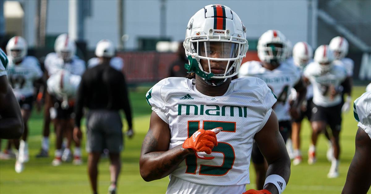 Avantae Williams updates his progress after Miami's Tuesday practice