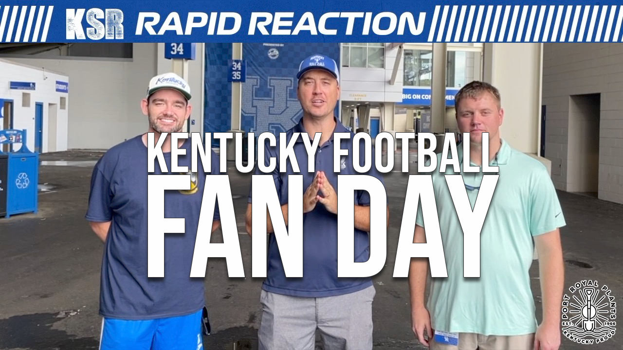 WATCH: Kentucky Football Fan Day Rapid Reaction - On3