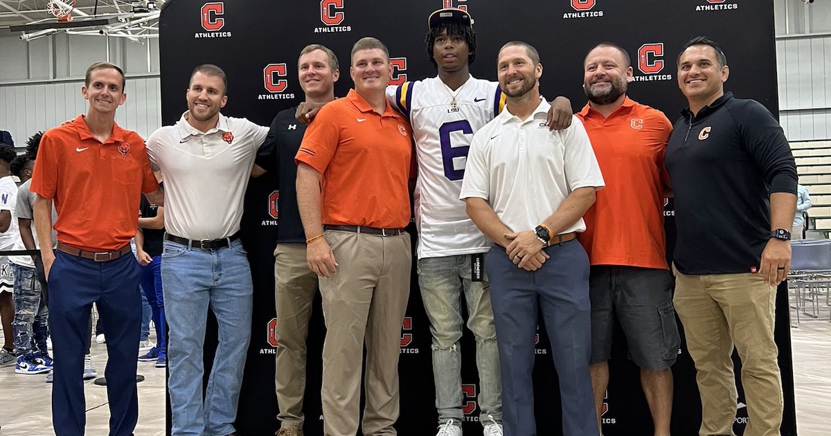 Catholic's David Simoneaux talks LSU commit Shelton Sampson - On3