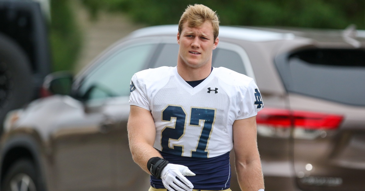 Notre Dame LB JD Bertrand must earn starting job despite 101-tackle 2021