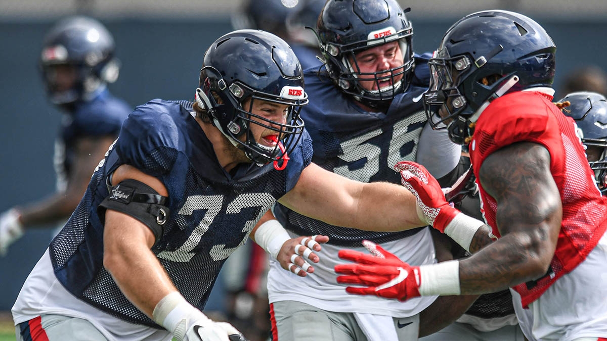 Ole Miss beginning to see depth developed on its offensive line
