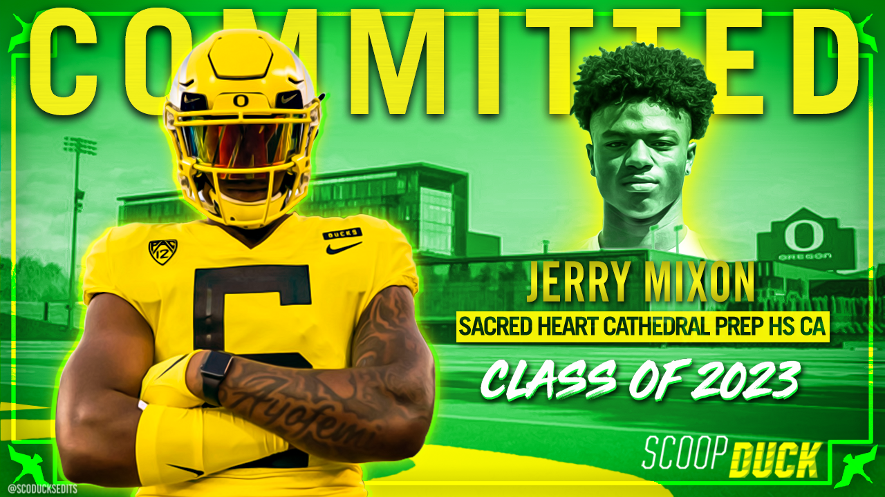 QUACK: Oregon Lands Linebacker Jerry Mixon - On3