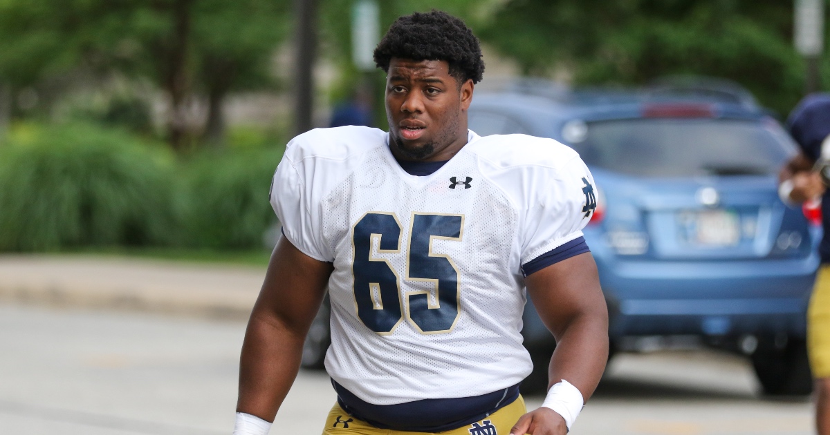 Notre Dame lineman Chris Smith embracing his expanding role - On3