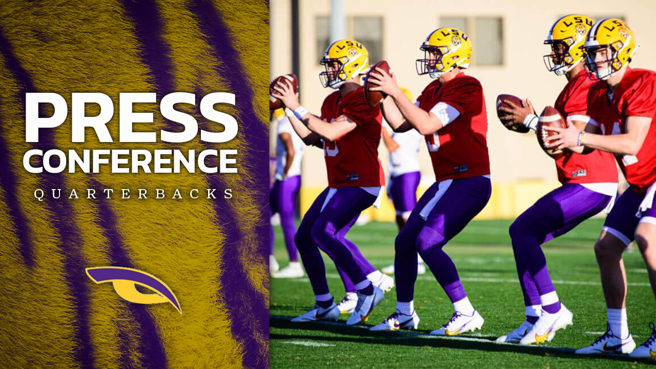 WATCH: Jayden Daniels, Garrett Nussmeier talk LSU QB competition