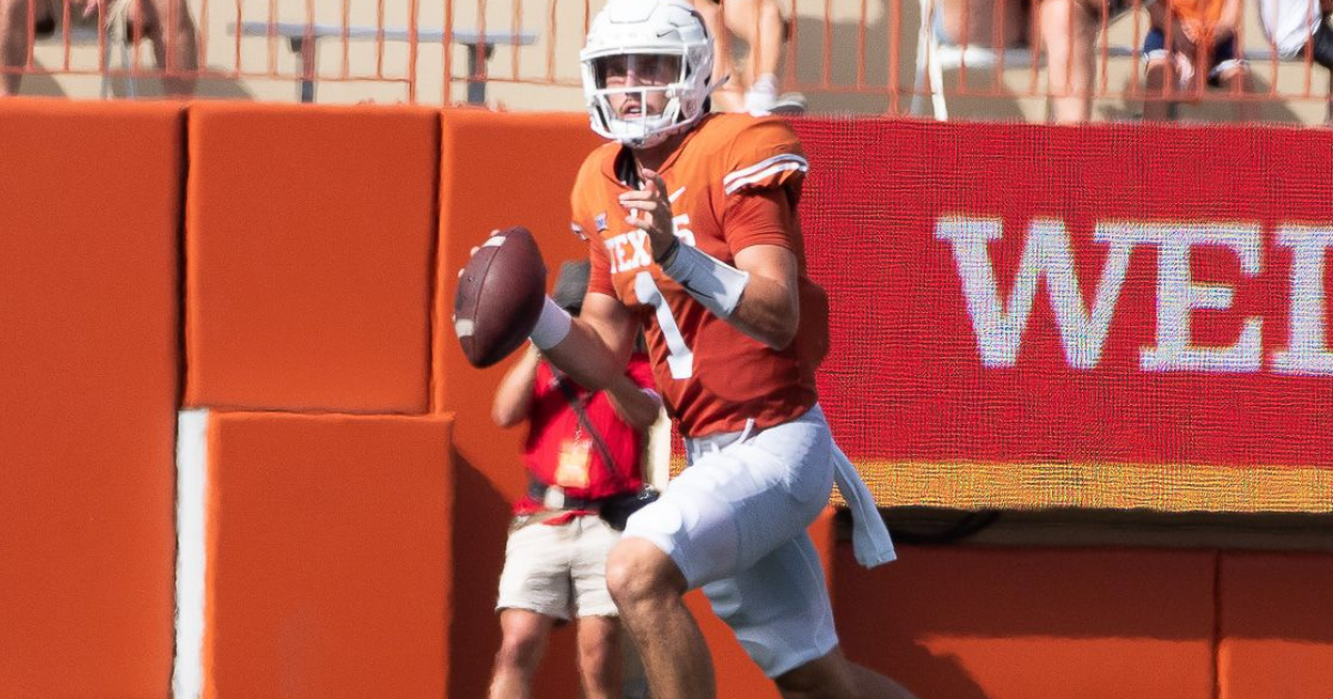 Steve Sarkisian explains his decision to start Hudson Card over rehabbing Quinn Ewers - On3