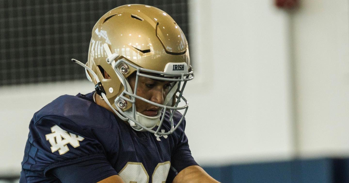 Notre Dame’s Jon Sot given Ray Guy Award week seven honors
