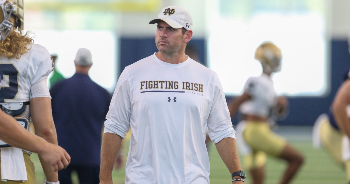 WATCH: Chris Zorich on Notre Dame's offensive coordinator post