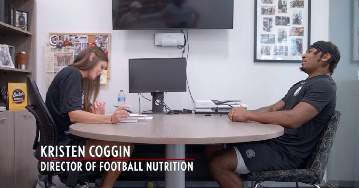 Kristin Coggin featured in "Welcome Home: South Carolina Football"
