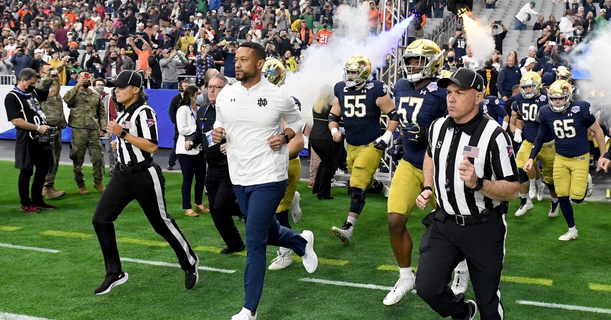 Marcus Freeman on running onto the field at The Horseshoe as Ohio State ...