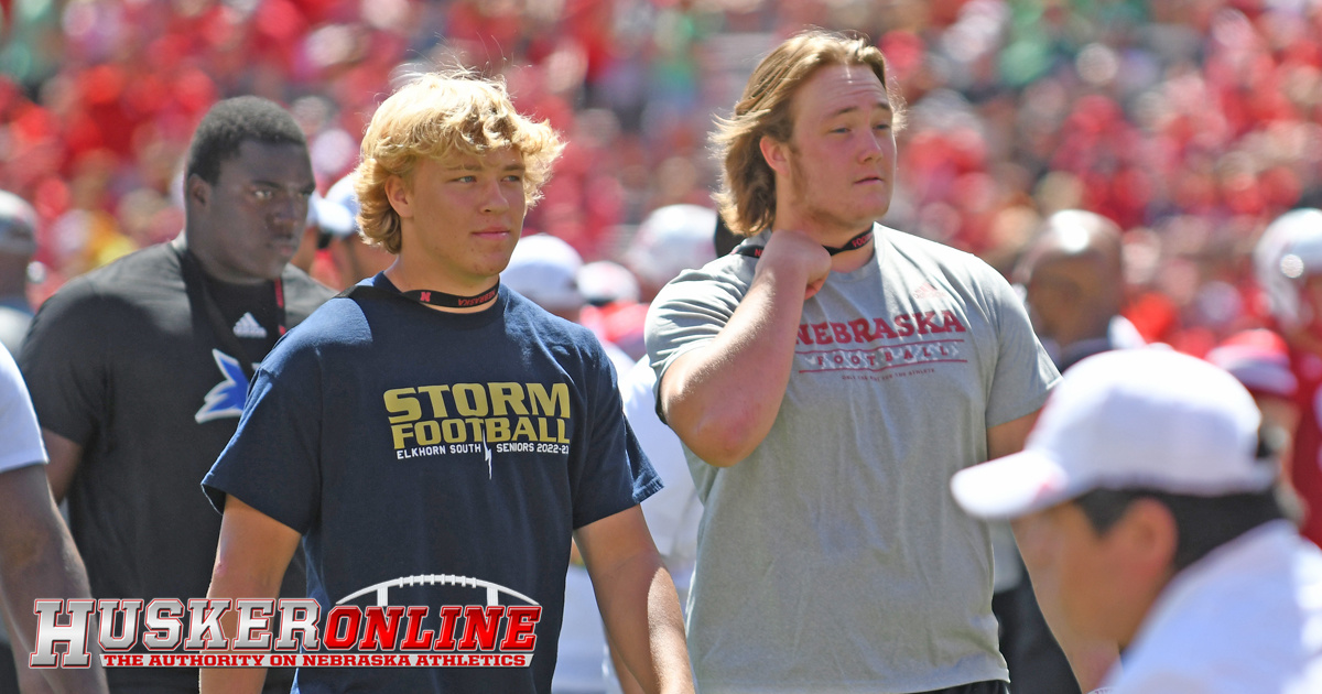 Gunnar Gottula hosts Nebraska coaches for in-home visit