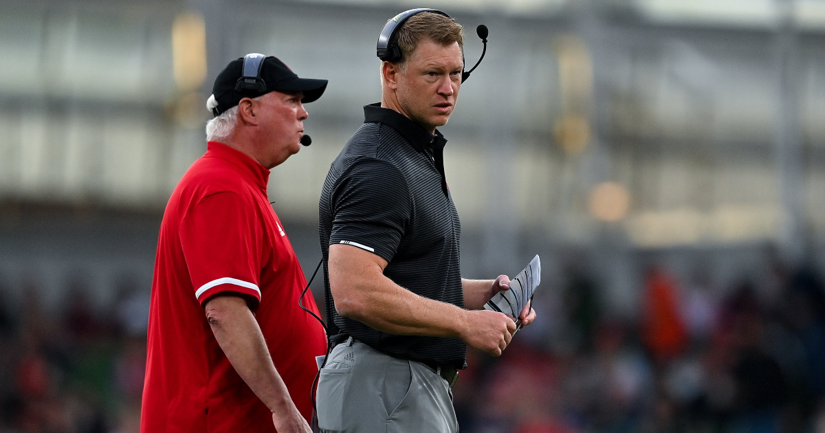 Scott Frost pressed on whether play-calling duties changed in the ...