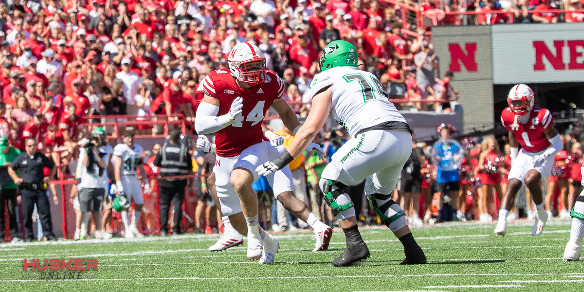 Nebraska Players following 38-17 win over North Dakota - On3