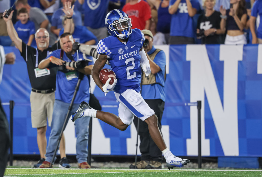 Kentucky is only team with two players among top-20 in all-purpose yards