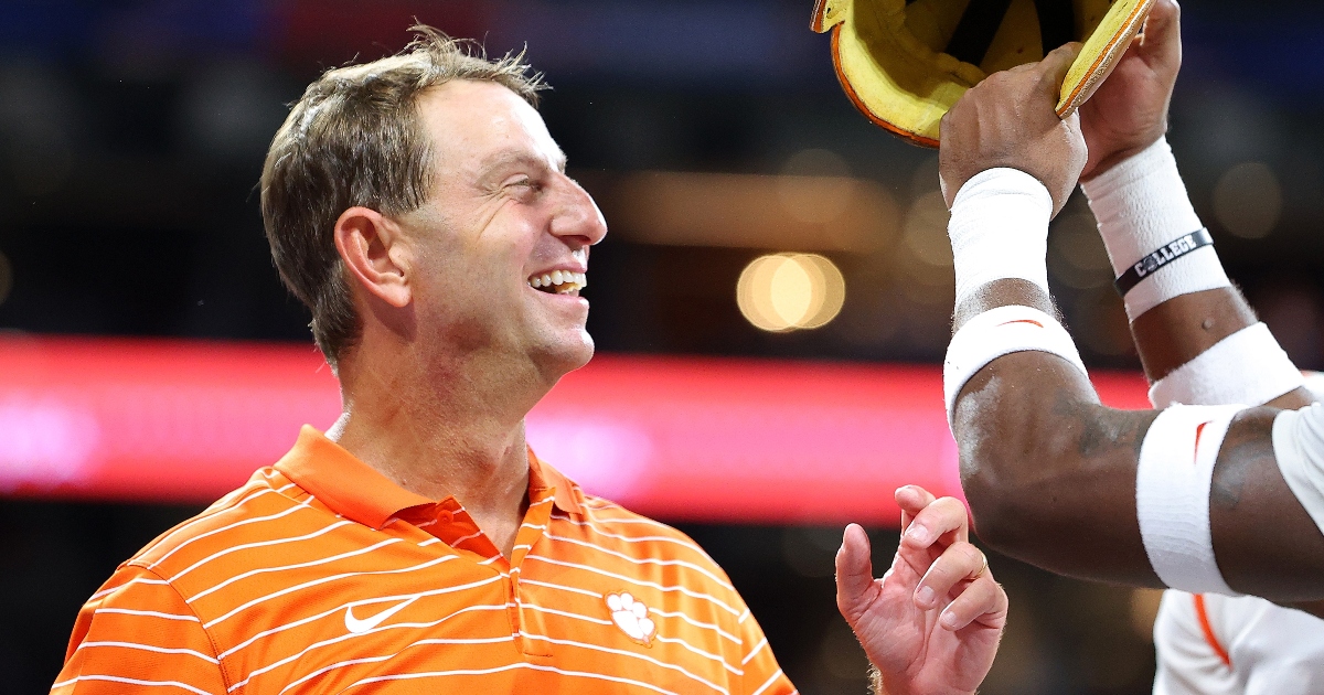 Dabo Swinney addresses coaching his son in win vs Georgia Tech - On3 Dabo Swinney addresses coaching his son in win vs Georgia Tech - On3