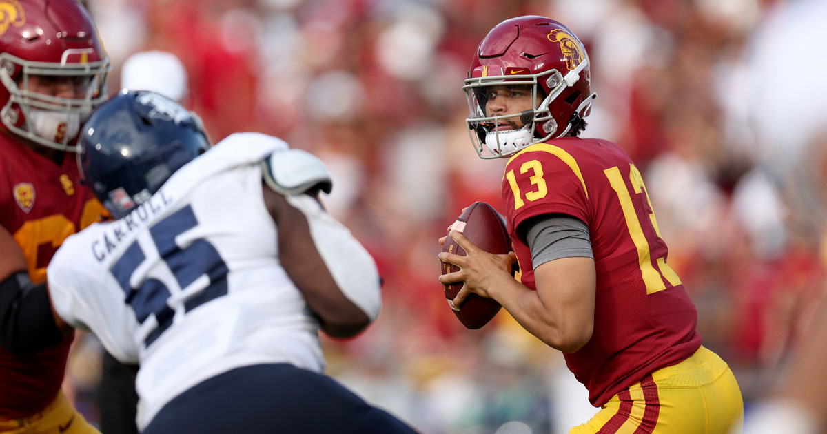 Caleb Williams, USC gaining confidence as star quarterback settles in